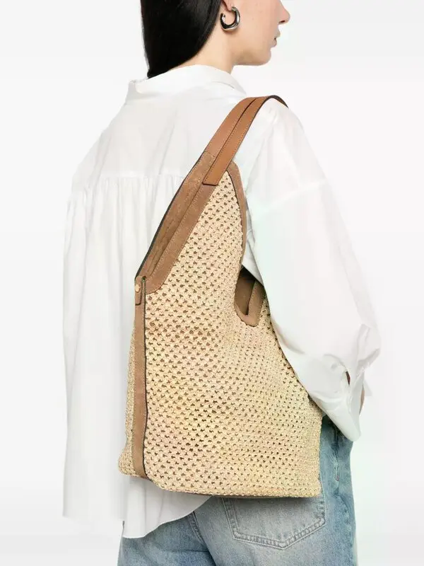 LORISTELLA Woven Shoulder Bag