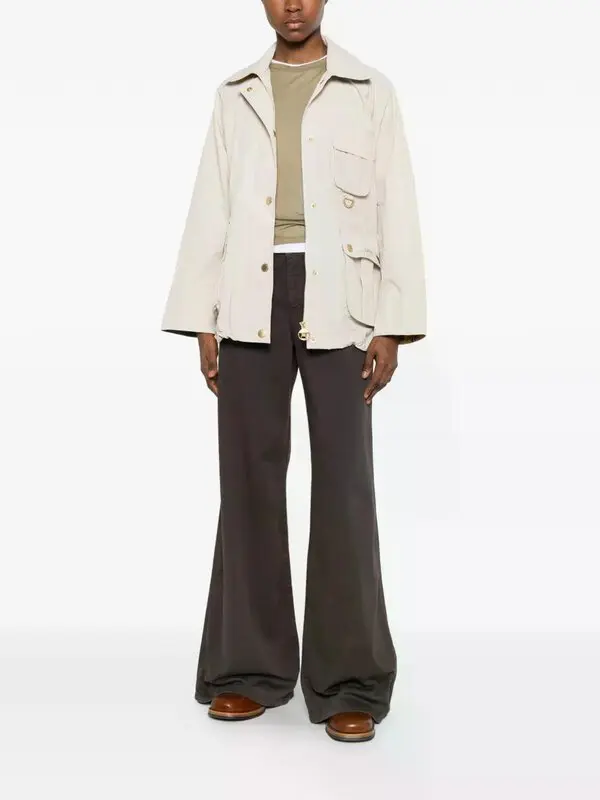 Barbour Showerproof Flap-pocket Button Coat