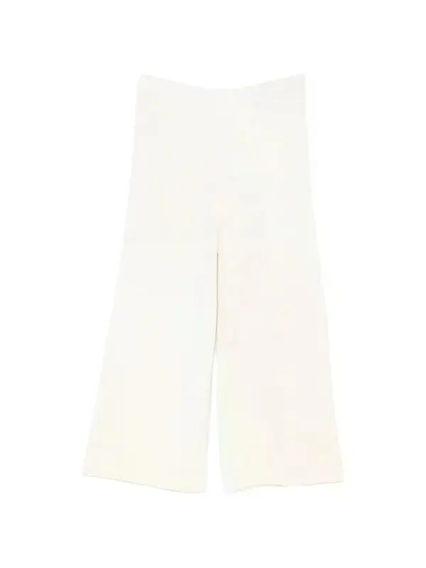 MA'RY'YA Wide-leg Cropped Trousers
