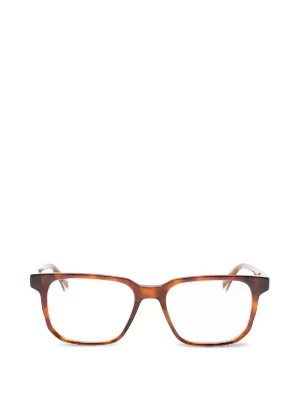 GIGI STUDIOS Engels Square-frame Eyeglasses - Brown