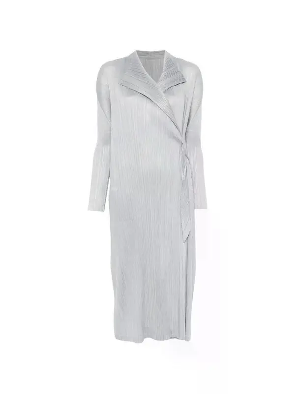Issey Miyake Pleated Facade Coat