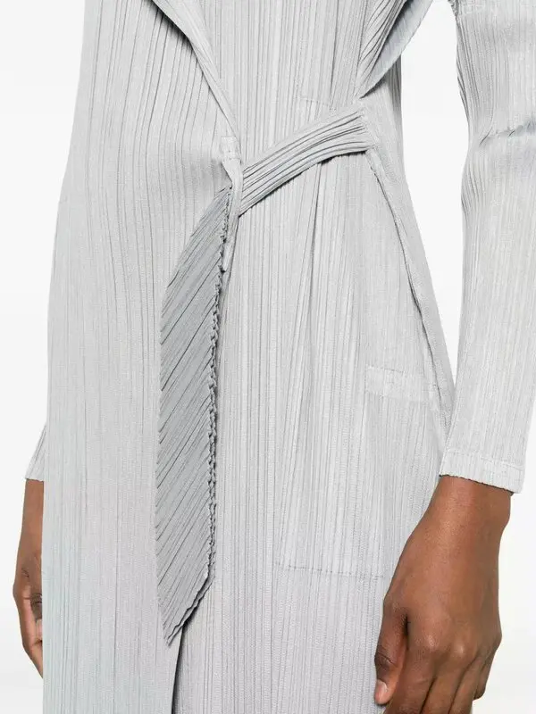 Issey Miyake Pleated Facade Coat