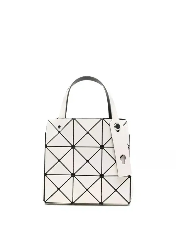 Issey Miyake Carat Geometric Tote Bag - White