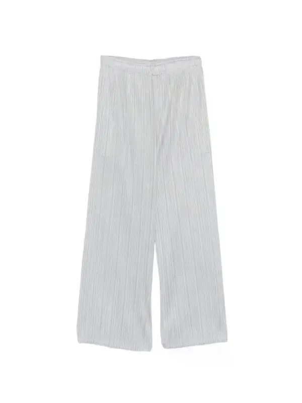 Issey Miyake Pleated Trousers - Grey