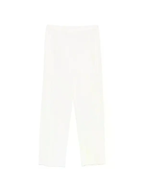 Issey Miyake Pleated Trousers - White