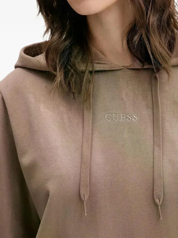 Guess Drawstring Cotton Hoodie