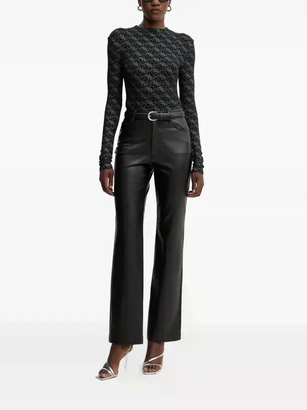 Guess Patterned Long-sleeve Bodysuit