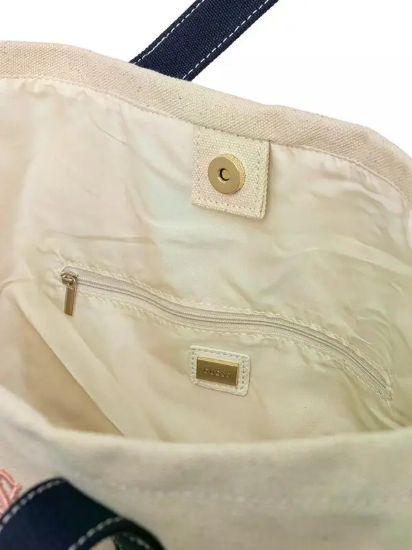Guess Embroidered Panelled Tote Bag