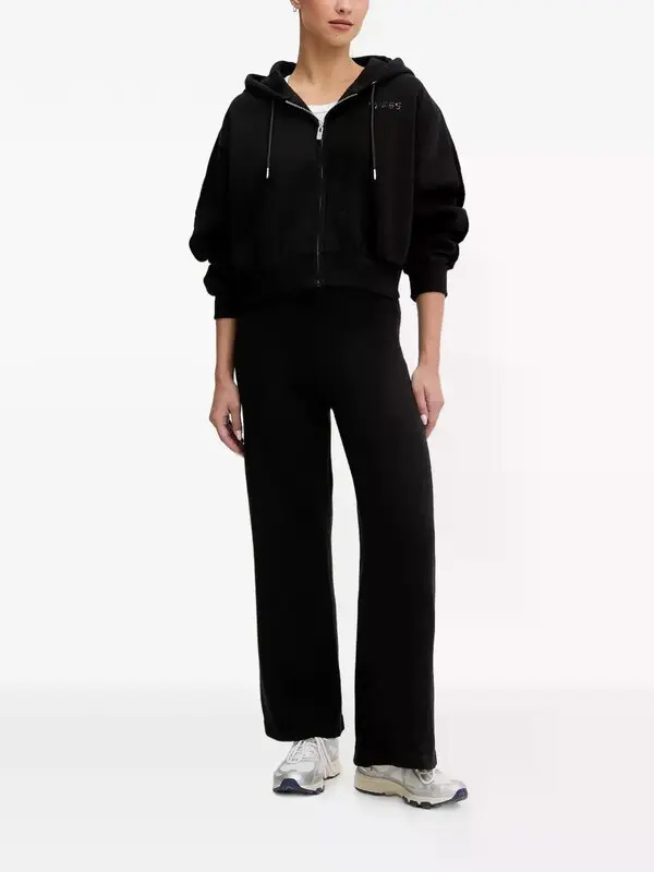 Guess Zip-up Hoodie - Black