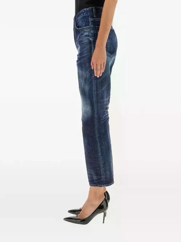 Dsquared2 Flag-patch Straight Jeans