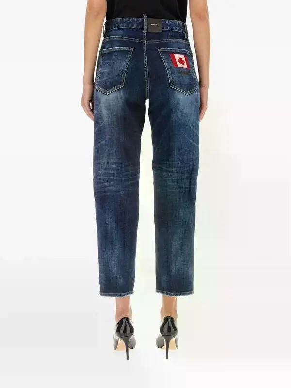 Dsquared2 Flag-patch Straight Jeans