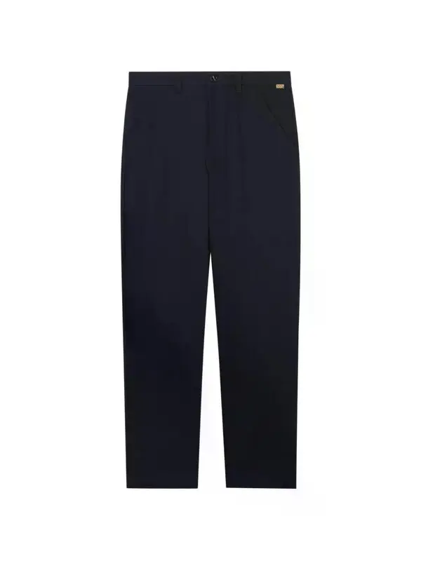 Burberry Cotton Twill Chinos - Blue