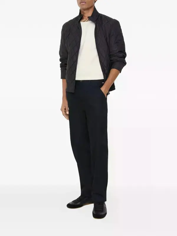 Burberry Cotton Twill Chinos - Blue