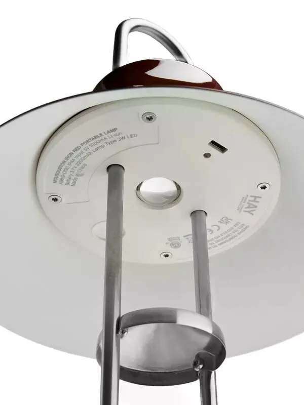 HAY Mousqueton Portable Lamp - Red