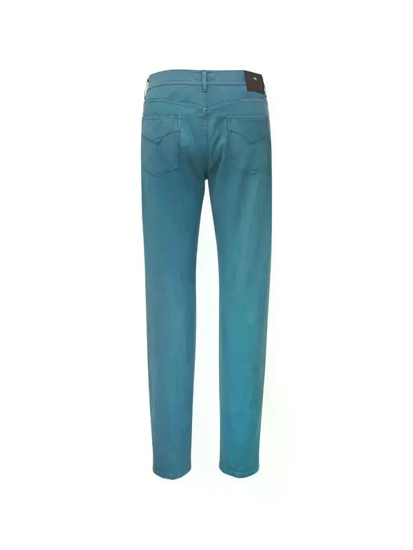 Marco Pescarolo Logo-patch Trousers - Blue