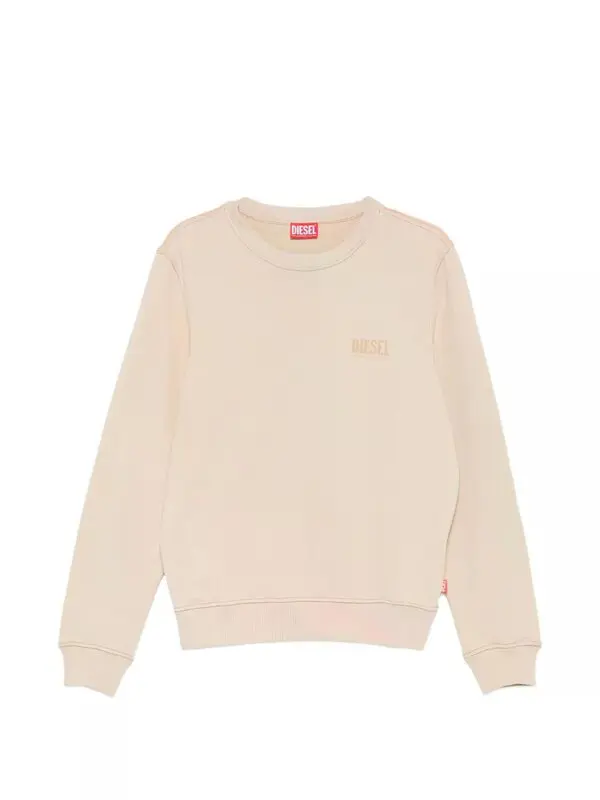 DIESEL® Logo-print Sweatshirt - Neutrals