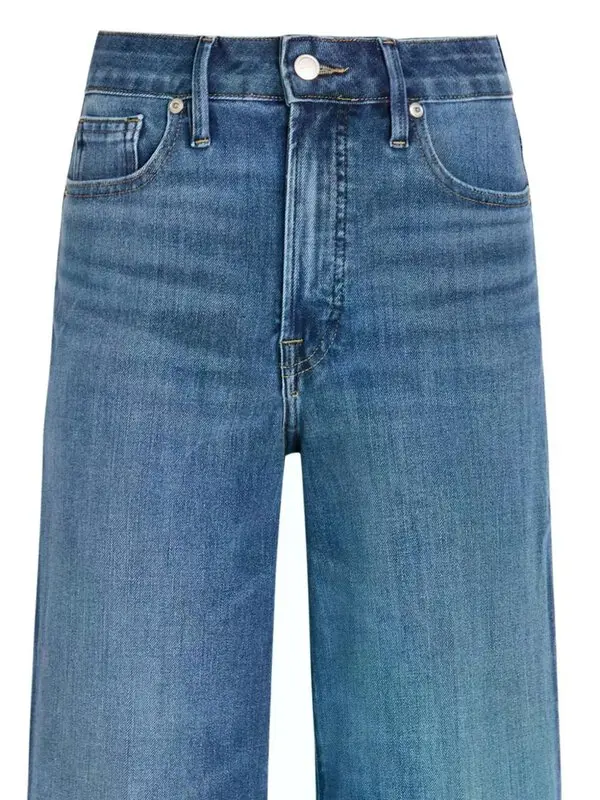 Good American Wide-leg Panelled Jeans