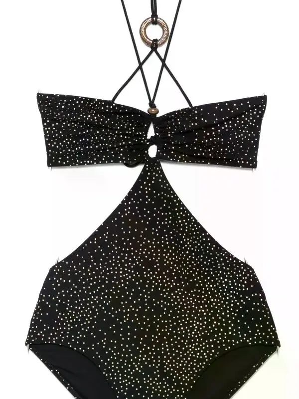Isabel Marant Étoile Idoya One Piece Swimsuit - Black