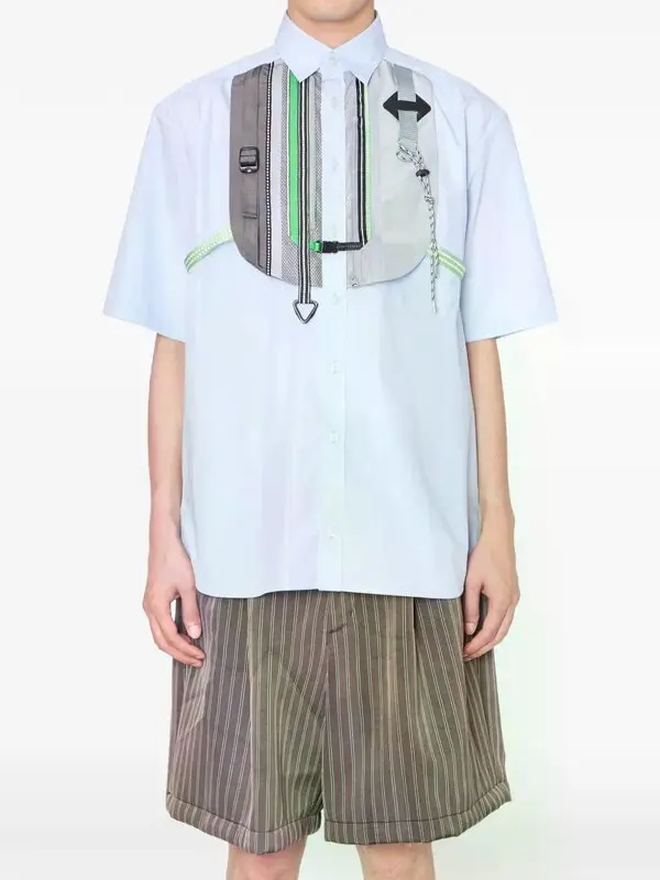 Kolor Bib Short-sleeve Shirt