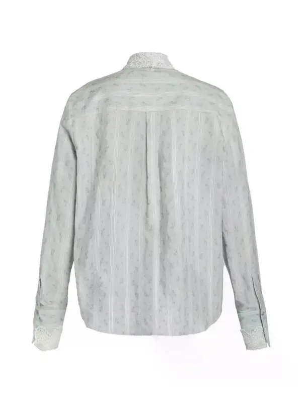 Erdem Lace-appliqué Shirt