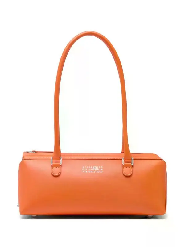 MAISON MARGIELA Leather Shoulder Bag - Orange