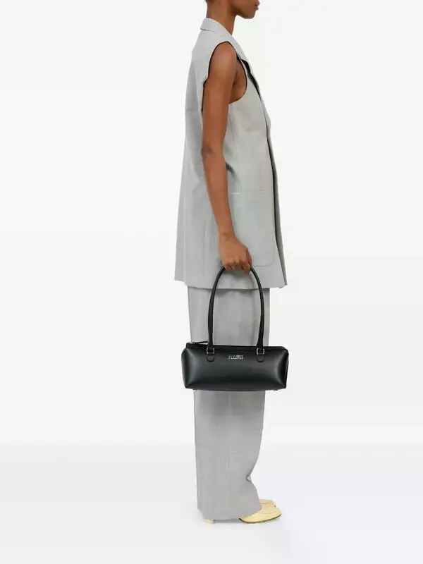MAISON MARGIELA Small Leather Shoulder Bag - Black