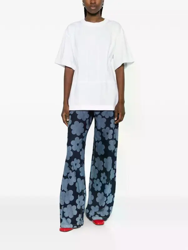 ALESSANDRO ENRIQUEZ Floral-print Jeans