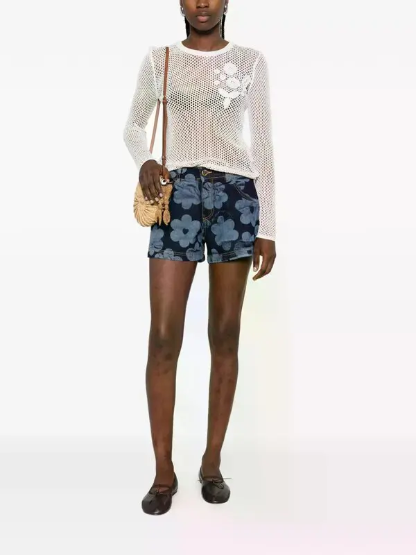 ALESSANDRO ENRIQUEZ Floral-print Shorts