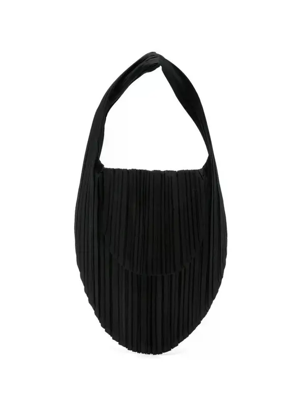 Issey Miyake Pleated Tote Bag - Black