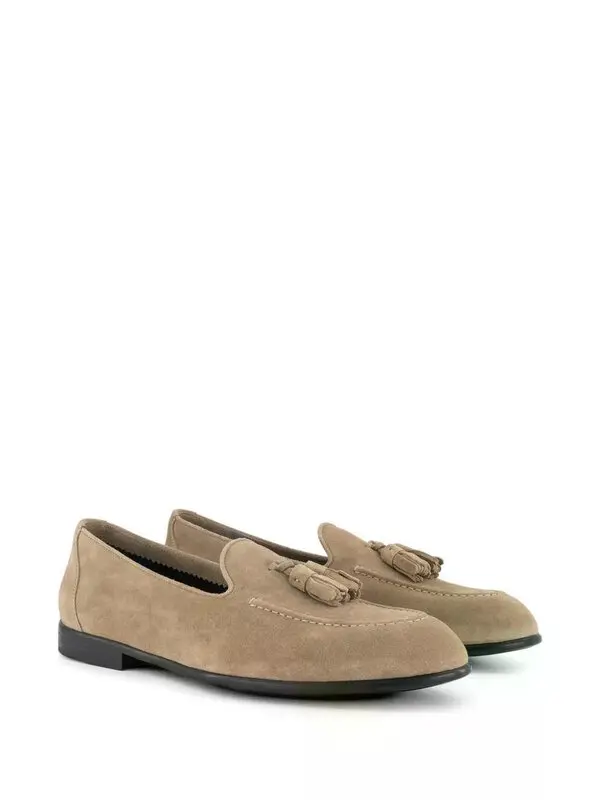 Brioni Appia Loafers - Neutrals