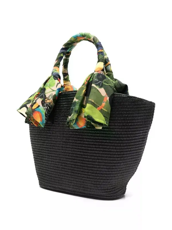 Farm Rio Printed Handle Tote Bag