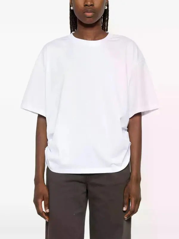 Herno Drawstring-hem T-shirt - White