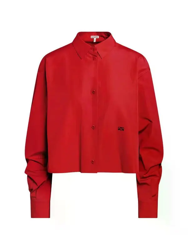 Loewe Crop Logo Shirt