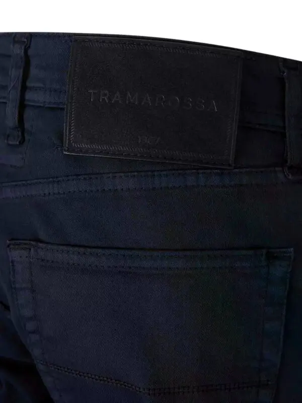 TRAMAROSSA Michelangelo Ring-detail Jeans - Blue