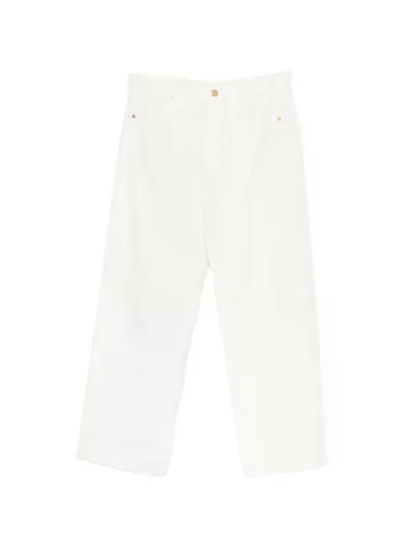 Max Mara Onorata Straight Trousers - Neutrals