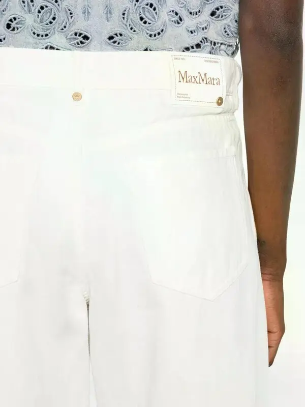 Max Mara Onorata Straight Trousers - Neutrals