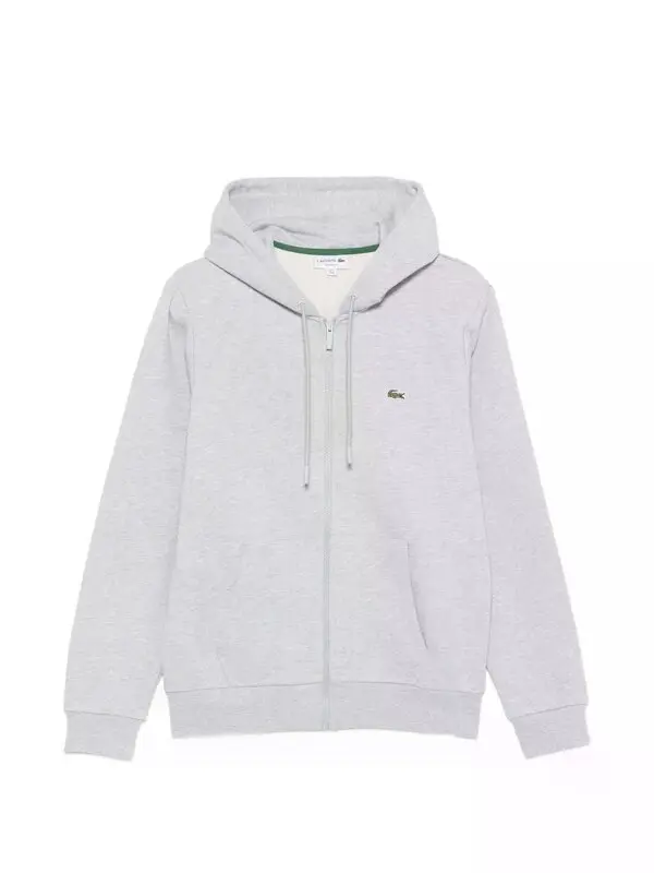 Lacoste Zip-up Hoodie - Grey
