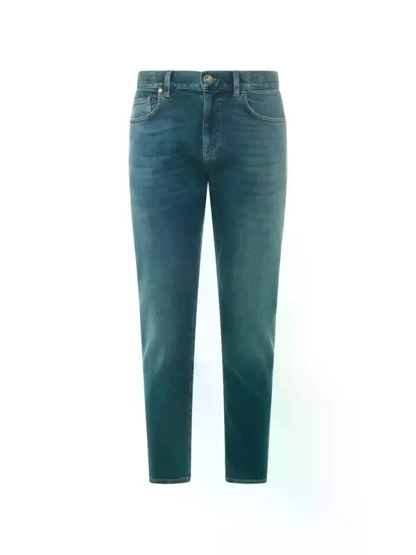 Eleventy Patch Pocket Jeans - Blue