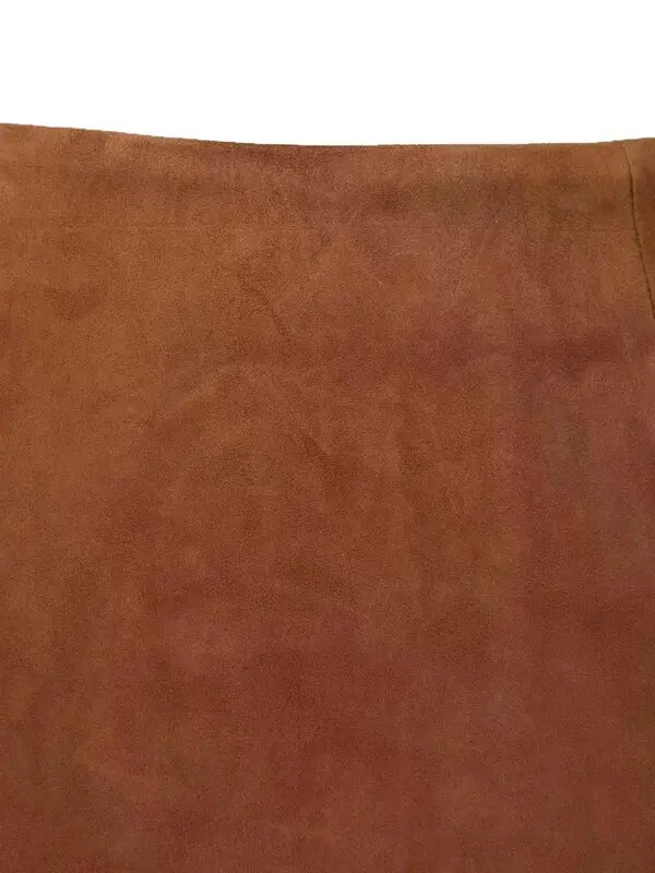 ROTATE BY BIRGER CHRISTENSEN Suede Mini Skirt