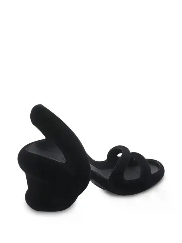 Camper Kobarah Heeled Sandals - Black
