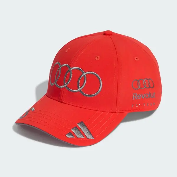 Adidas Audi Revolut F1 Team Gabriel Bortoleto Cap - Hi-res Red