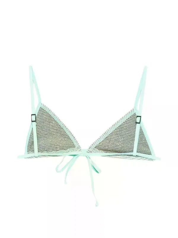 Bond Eye Luana Tie Bikini Top - Blue