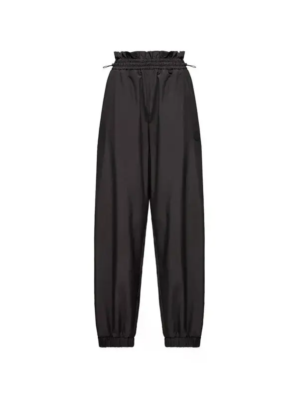 Moncler Drawstring Ruffled Track Pants