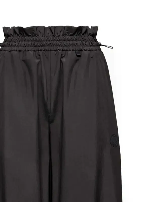 Moncler Drawstring Ruffled Track Pants