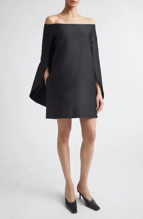 GIA STUDIOS Dove Wool & Silk Dress