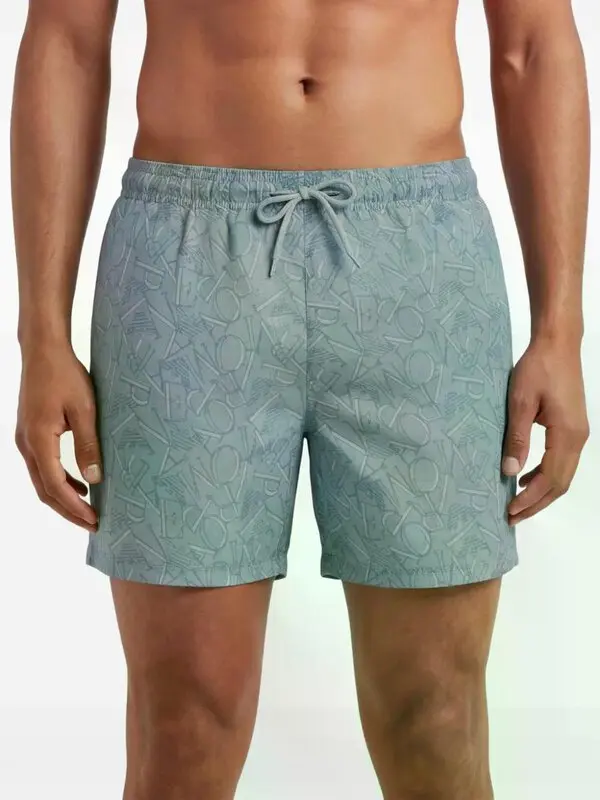 Emporio Armani Printed Swim Shorts