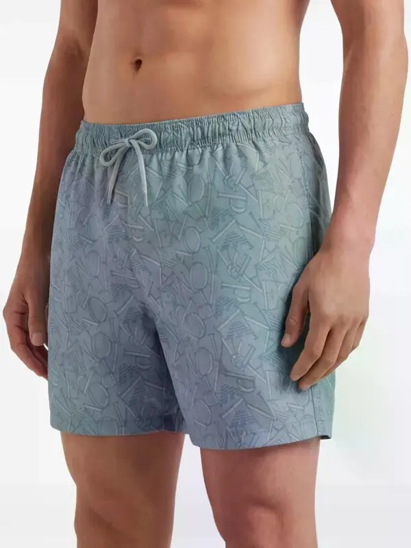 Emporio Armani Printed Swim Shorts