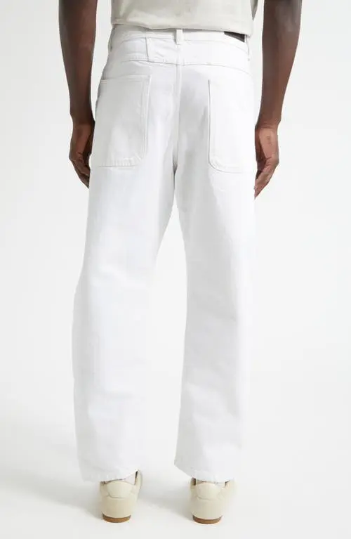 LEMAIRE Twisted Seam Workwear Jeans - Milk