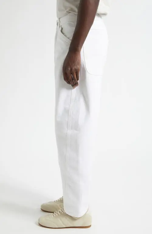 LEMAIRE Twisted Seam Workwear Jeans - Milk