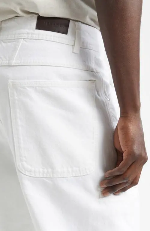 LEMAIRE Twisted Seam Workwear Jeans - Milk